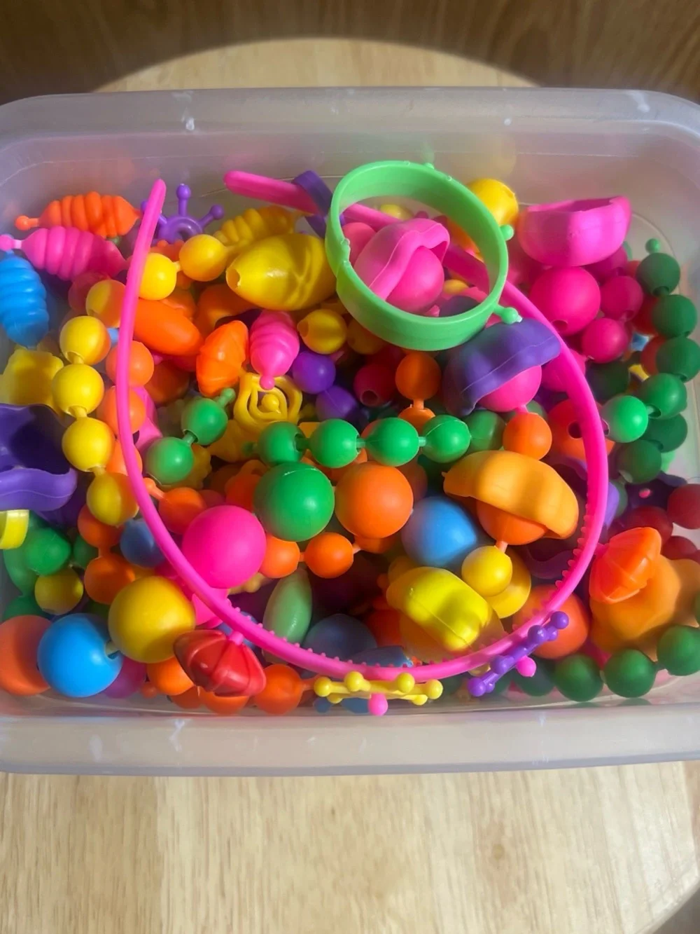 unbranded | Toys | Multicolor Snaptogether Bead Building Set For Kids ...